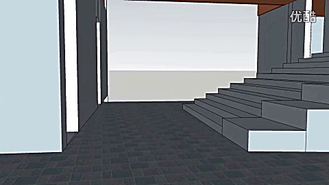 某高校大二学生幼儿园设计su模型漫游动画