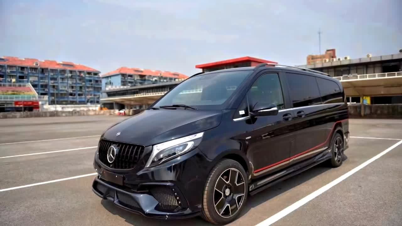 最新款V260L高顶豪华加长商务车 私人定制航空座椅