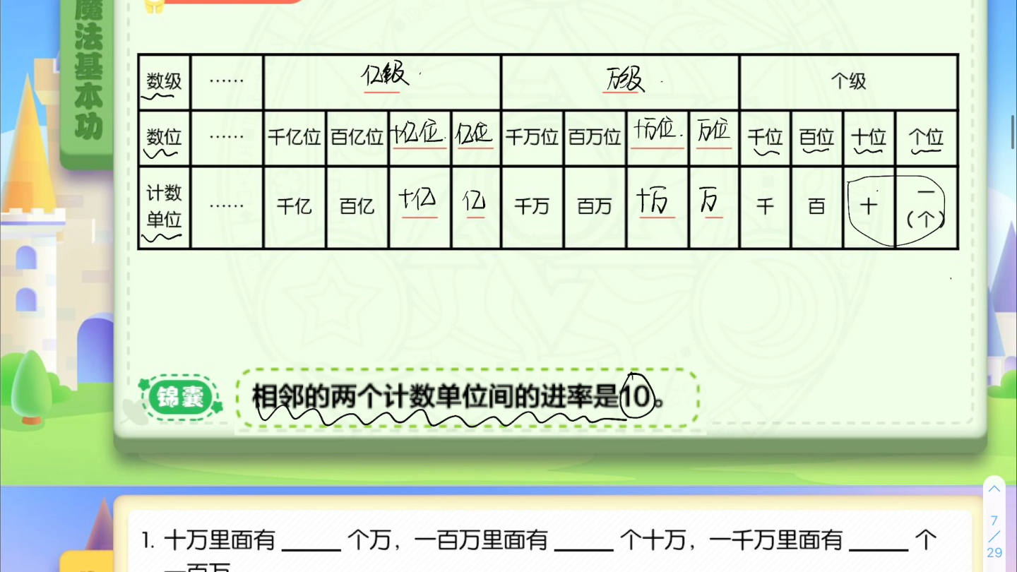 4X 第一讲 大数的认识2