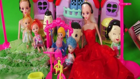 芭比娃娃 芭比公主动画片中文版 芭比套装礼盒 洋娃娃芭比公主儿童...