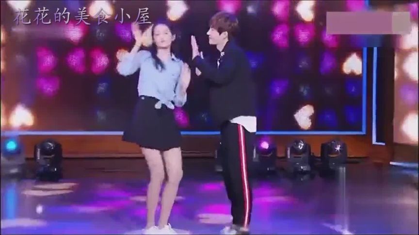 《Oops》舞蹈尽显身材优势,热巴关晓彤唯美出镜,画面太美了