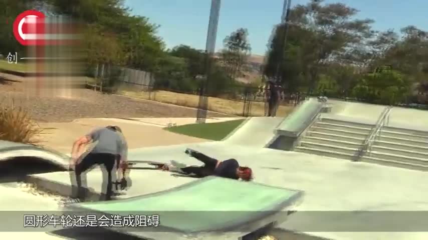 车轮不只有圆形,这款车轮打破传统观念,竟被设计成方形!