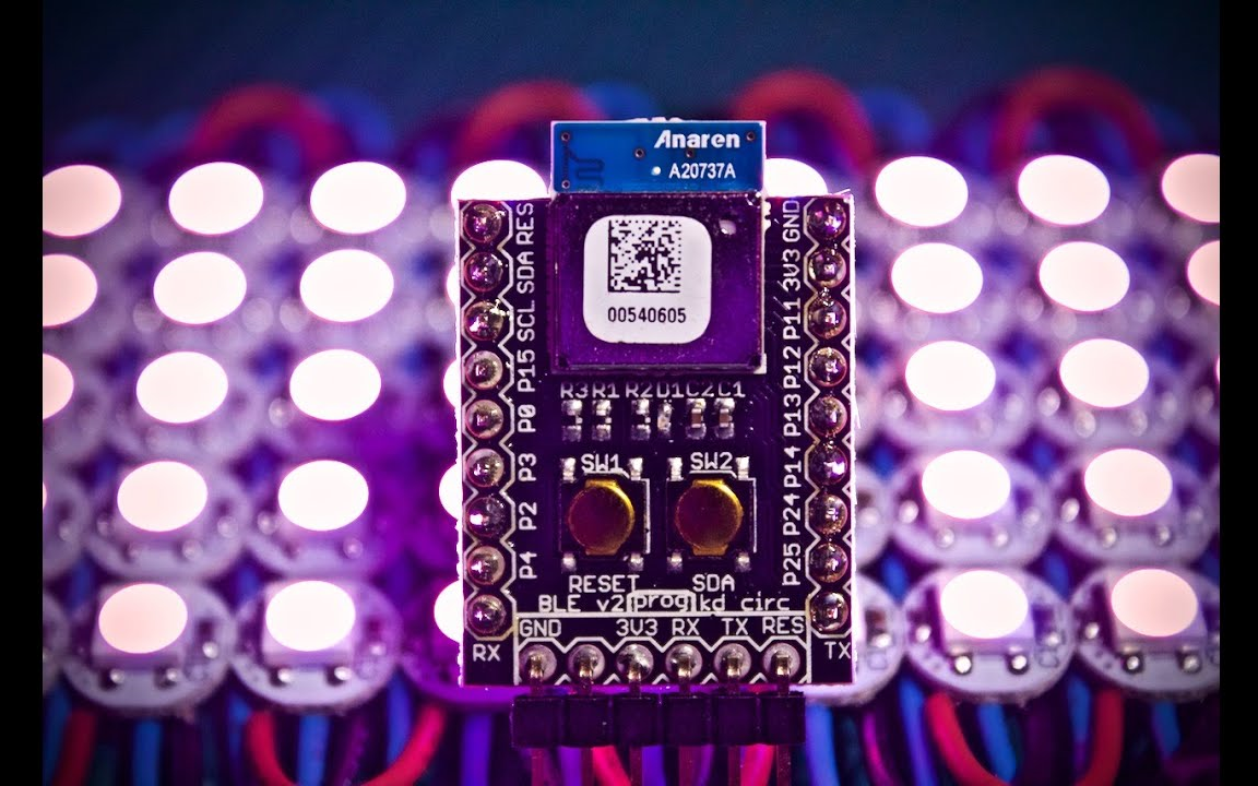 【搬】(WS2812 + Arduino + BLE)容易蓝牙可寻址控制led灯!