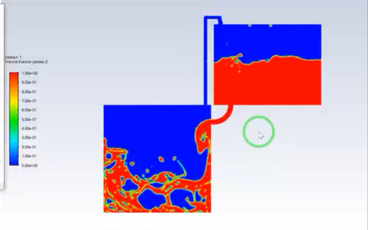基于Ansys Fluent的储罐排放两相流分析(vof)
