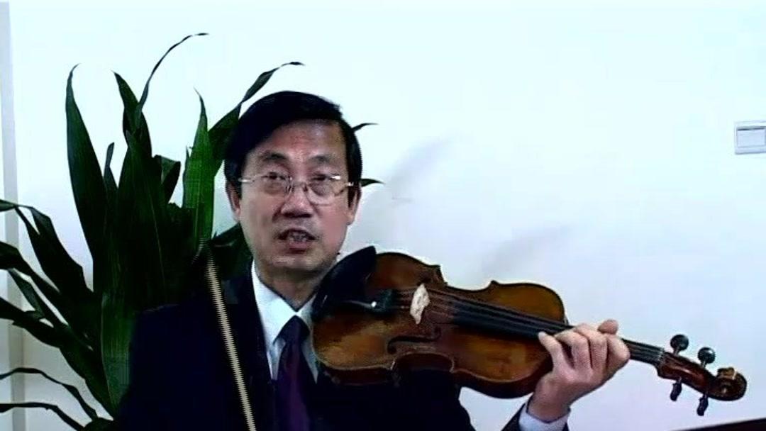 小提琴专家亲授 小提琴入门基础教程视频 视频教程全套完整版