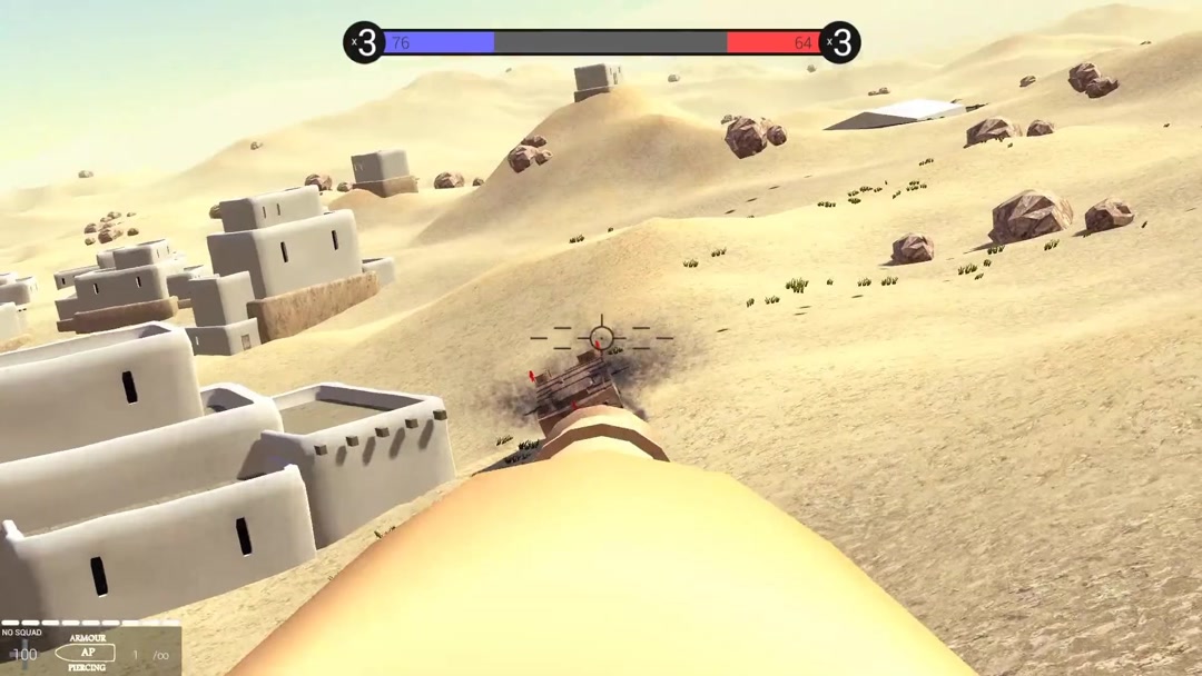 战地模拟器:一战时期的坦克大战,幸好我反应快差点被击毁