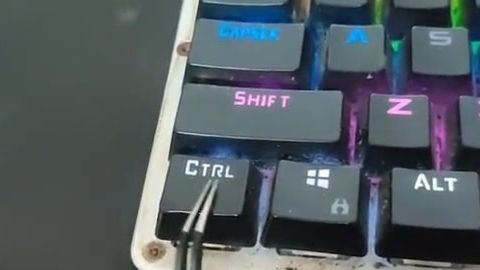 活了20年,终于知道了CTRL的简单记法了