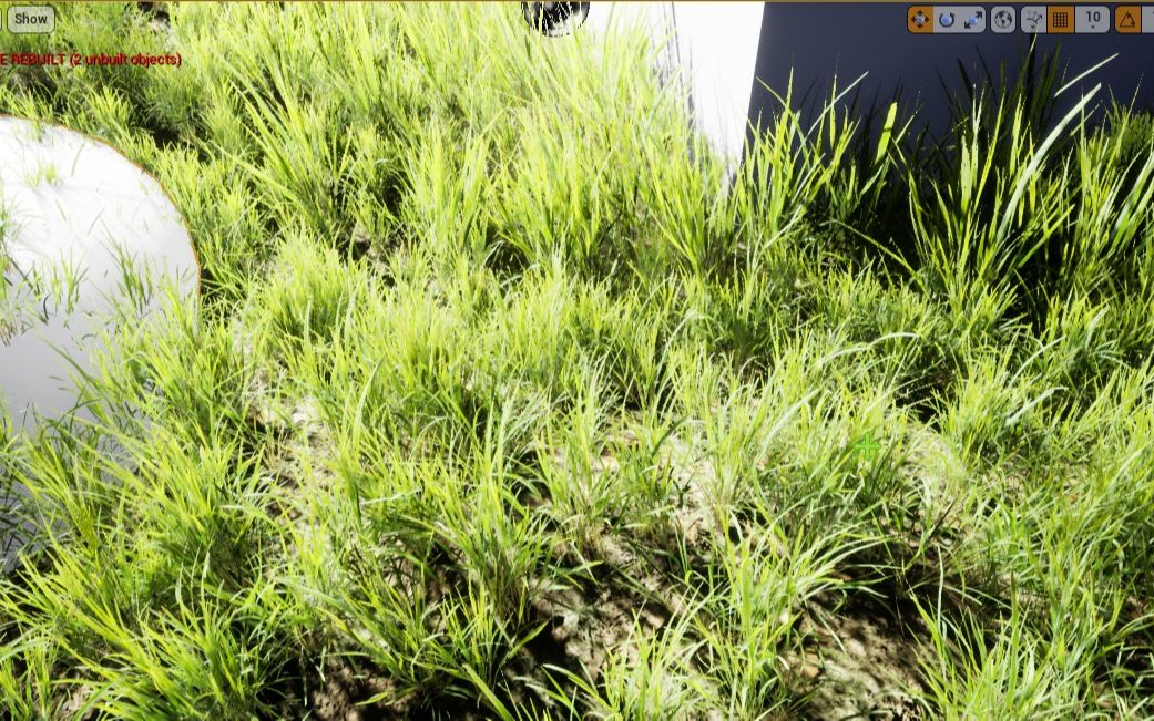 【seVen笔记】UE4里植被绘制时的小技巧001