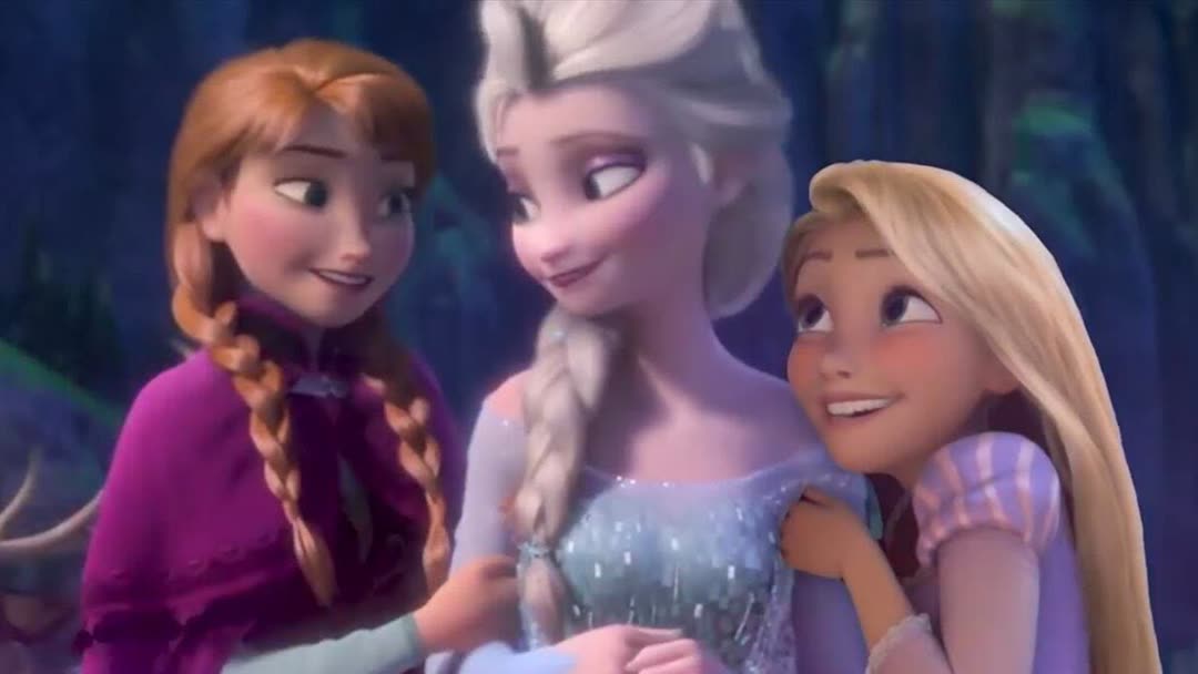 【迪士尼公主】艾莎、安娜、乐佩变好姐妹,超和谐!