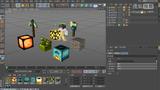 【c4d预设教程】MC更多物品武器方块装饰预设介绍我的世界Minecraft
