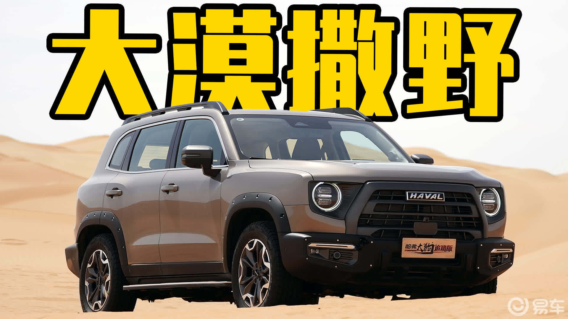 大漠撒野!试驾哈弗大狗追猎版