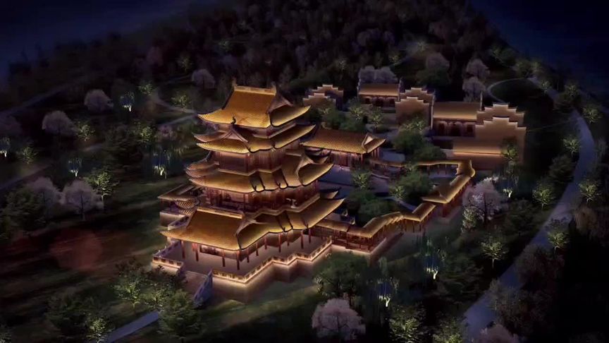 1080p高清文旅项目亮化效果设计方案分享