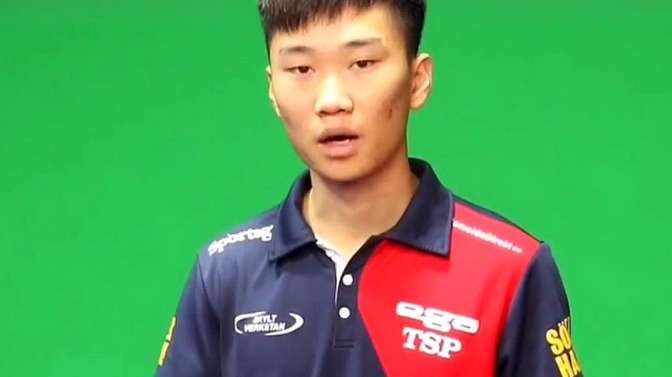 乒乓球教学:想要横拍正反手都有爆发力,握拍一定要调节!