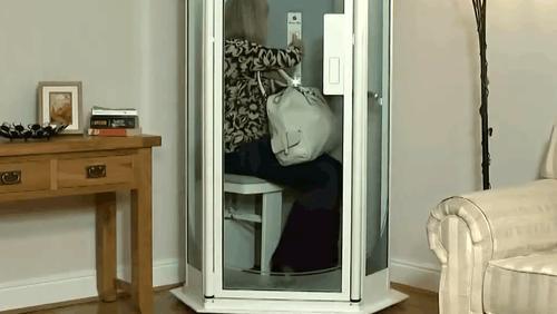 家用迷你小电梯, 比楼梯占用空间少, 老人再不用为上下楼而烦恼