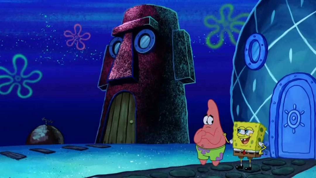海绵宝宝之派大星与海绵宝宝互调侃