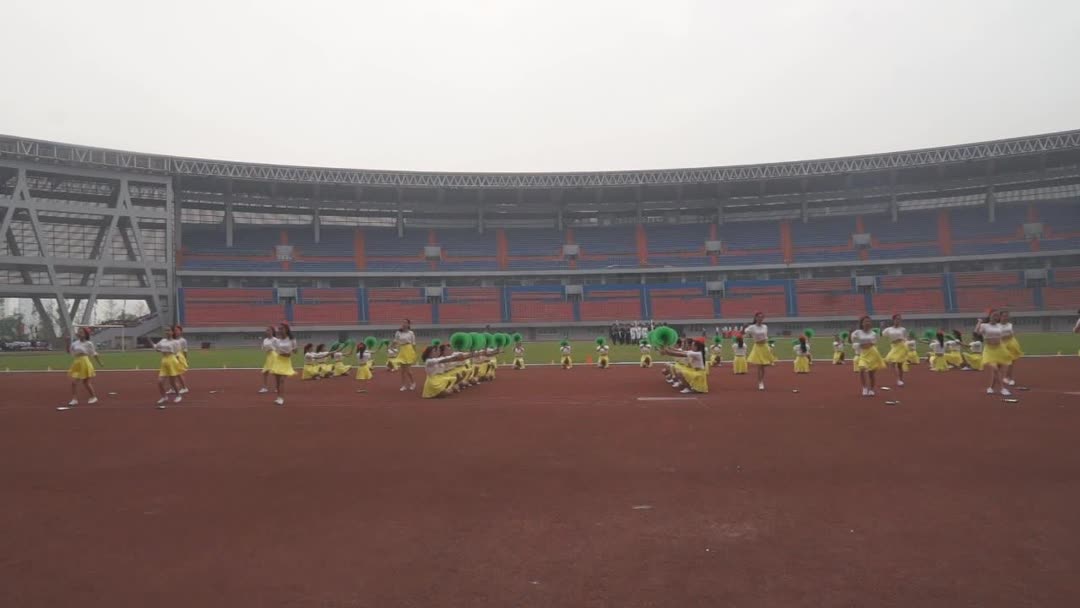 14年运动会护理学院鲜花队护理方队视频