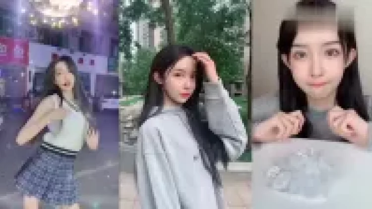 女装大佬艾比街头跳舞，清纯迷人，网友：比女人还女人！