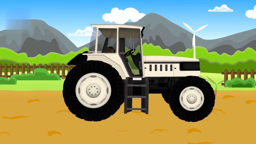 工程车挖掘机搞笑动画 第69集 小猪佩奇 超级拖拉机