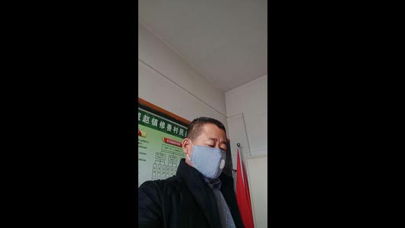 一个村委主任用通俗易懂的顺口流宣传如何防范病毒感染