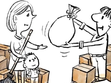 画说热点 | 全职太太离婚获5万元家务补偿 用法律为家务劳动"明码标价"