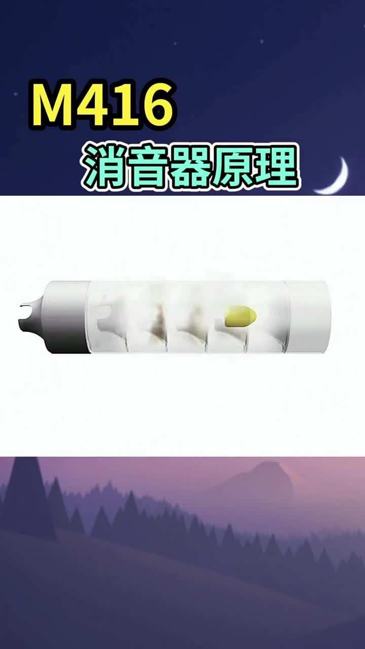 消音器原理,三维动画演示