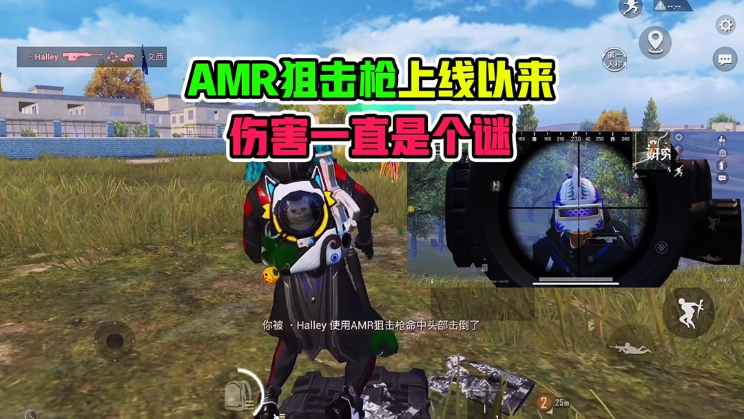 AMR狙击枪上线以来伤害一直是个谜