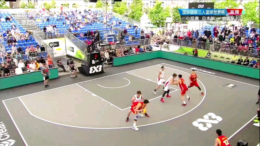 2022年三人篮球世界杯 中国vs日本集锦—颜鹏