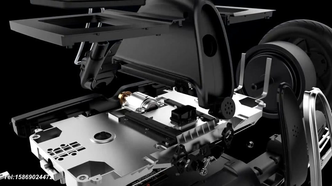 产品宣传三维动画电动平衡车三维动画