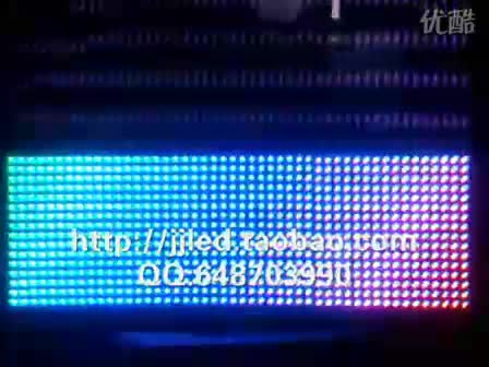 靖江全彩led显示屏全彩门头条屏控制卡效果