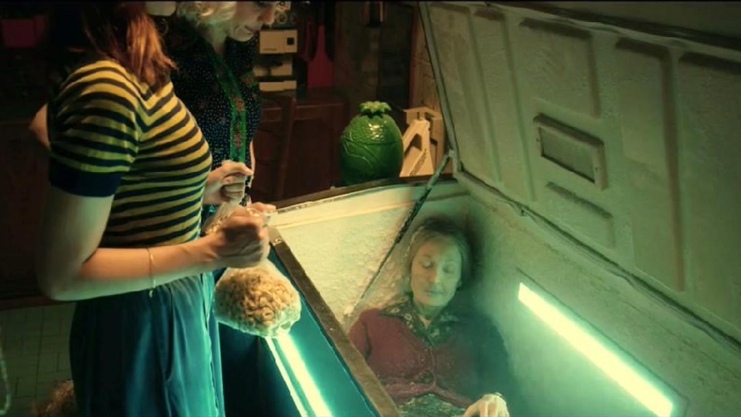 外婆不幸去世,女孩为了领养老金,把外婆放进了冰箱