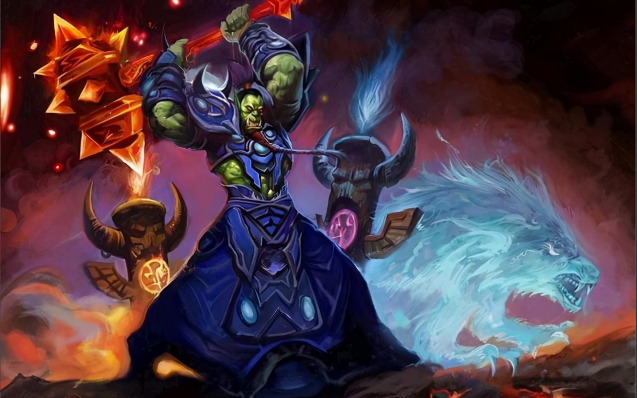 增强萨满4月14日血魔国服第一,全球第二复盘