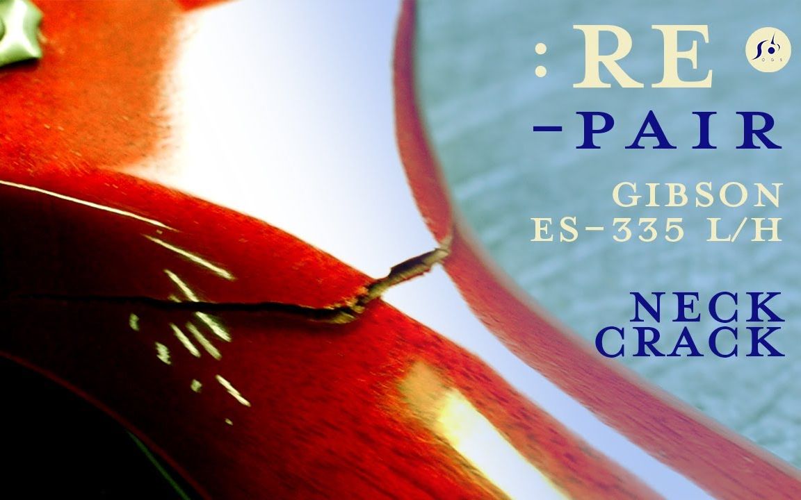 日本40年修琴老店无痕修复Gibson ES-335全程记录!