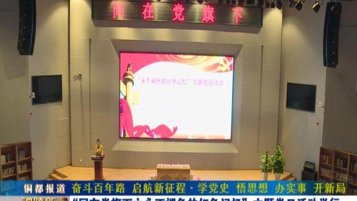 “同在党旗下之永不褪色的红色记忆”主题党日活动举行