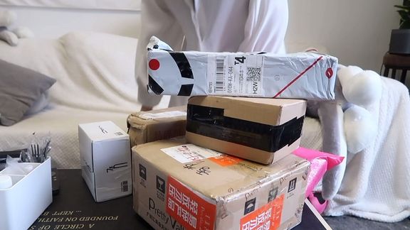 618你们都网购了什么呢?小姐姐的开箱视频都喜欢买什么