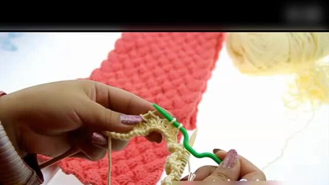 织围巾编织教程视频 快速编织入门教程
