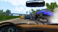 BeamNG:半挂卡车和大货车半路送货失败,撞车画面够酸爽