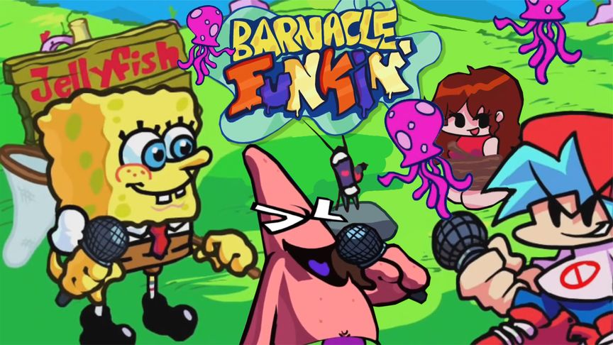 FNF周五夜放克:超优质《海绵宝宝》模组,VS Barnacle Funkin!
