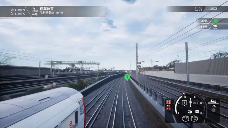 模拟火车世界2:伦敦地铁贝克卢线:往返运输