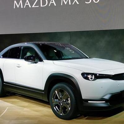 ...量产电动车MX-30正式发布。新车搭载一台最大功率105kW的电动机,...