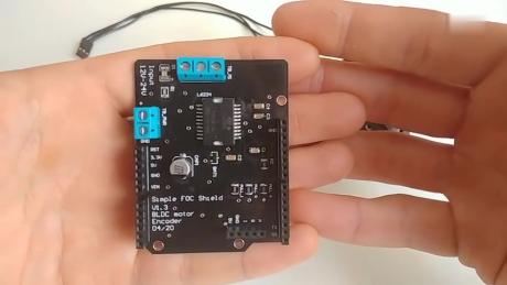 基于Arduino的开源简单FOC无刷控制器驱动板SimpleFOCShield
