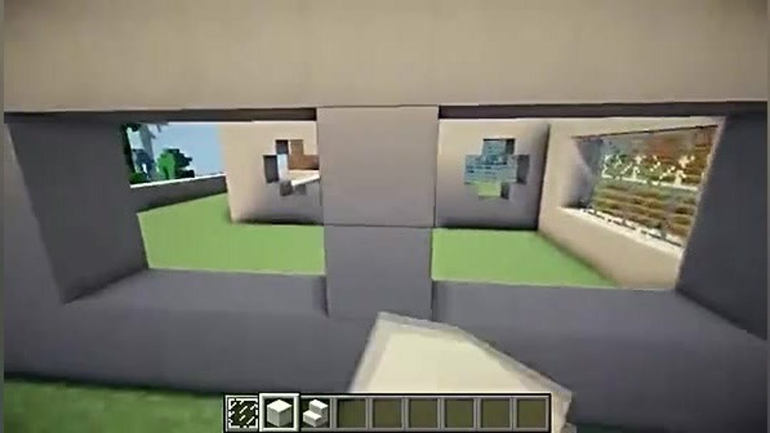 我的世界-如何建造一所现代化房屋-山顶别墅- typhoon cinema