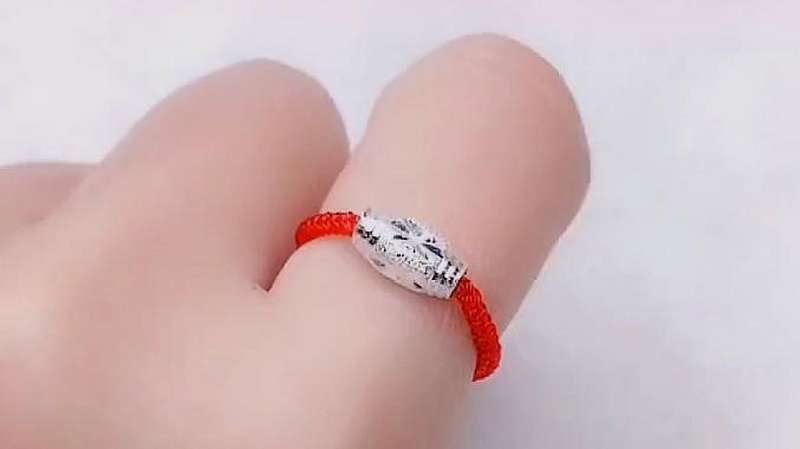 超级好看的戒指编法,简单易学,想学得认真看哦!