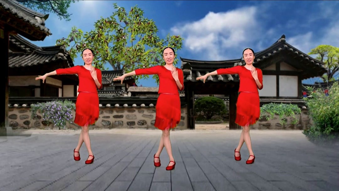 广场舞《家乡的红枣树》甜美动听,简单入门32步恰恰舞附分解