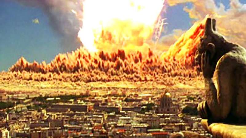 巨型陨石撞击地球,人类即将遭遇灭绝危机,人类该如何自救?