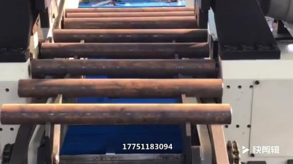 全自动化管材双头倒角机,无人化全自动倒角机