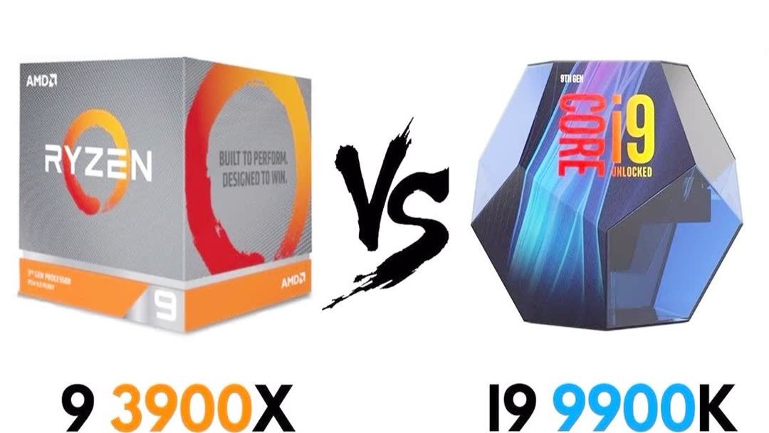 AMD新CPU Ryzen 3900X vs I9 9900K 游戏性能测试对比RTX 2080
