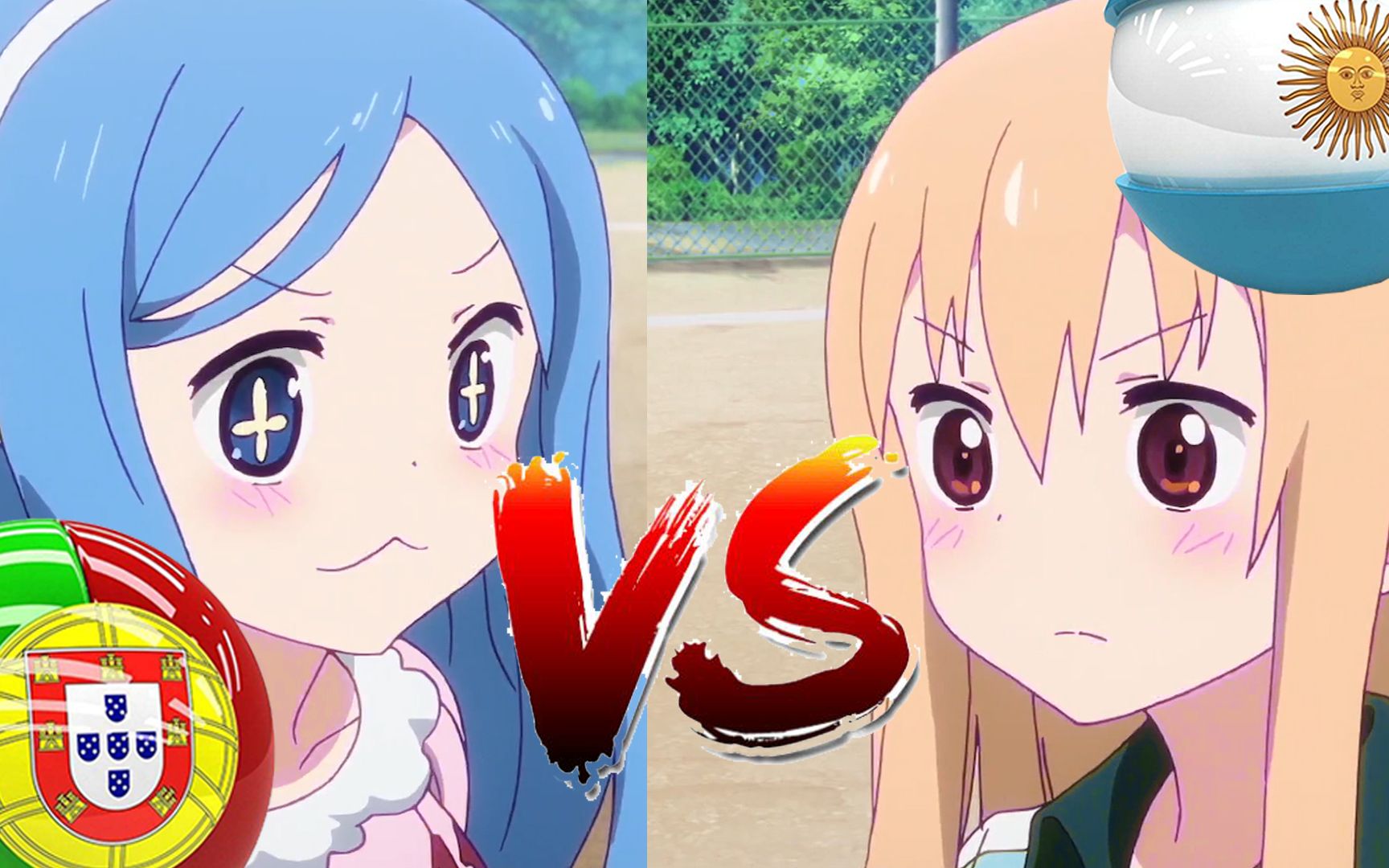 当梅西、C罗化身萌妹决战世界杯。不得不说这结局实在是…