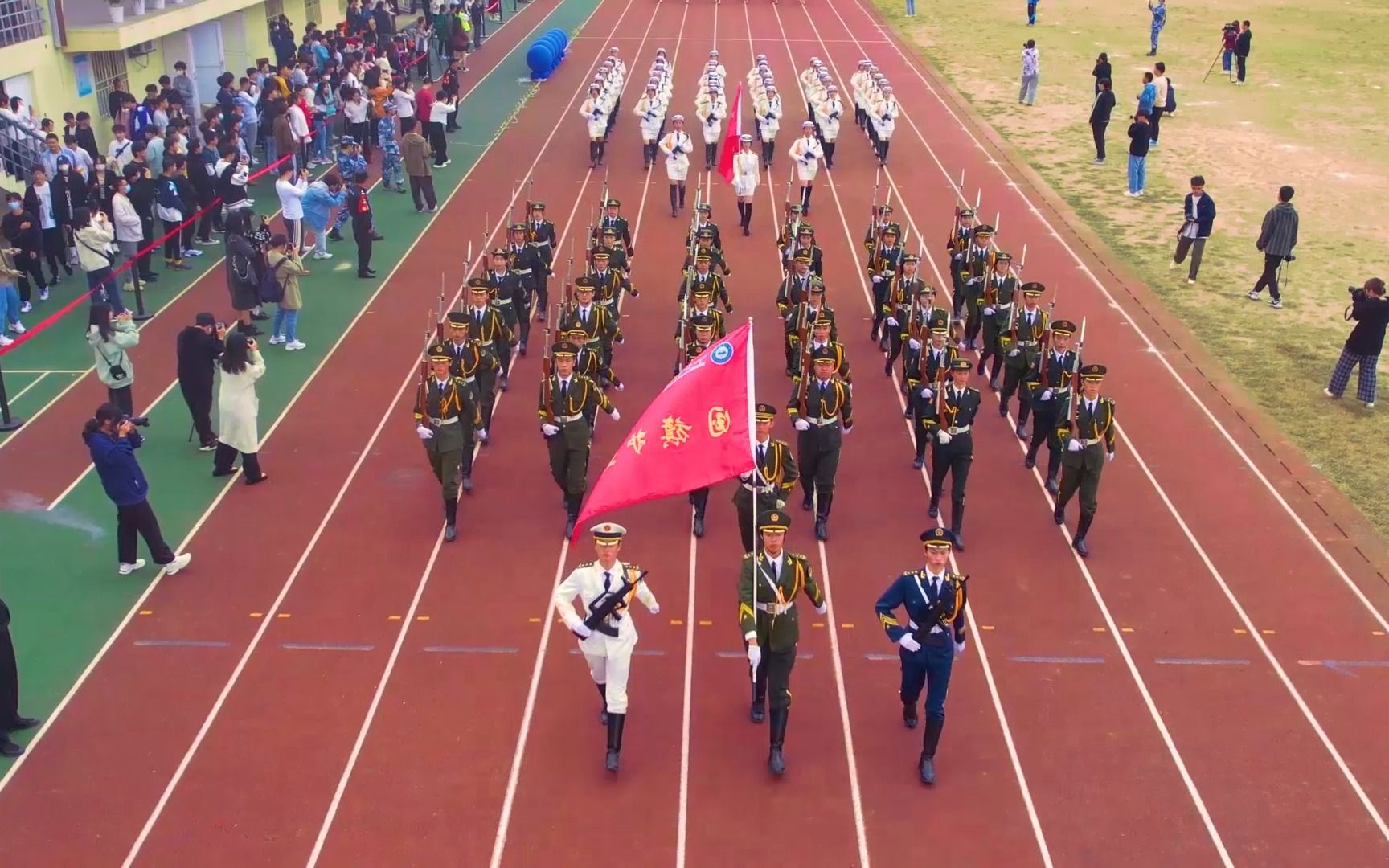 直击浙江海洋大学第二十五届运动会开幕现场!