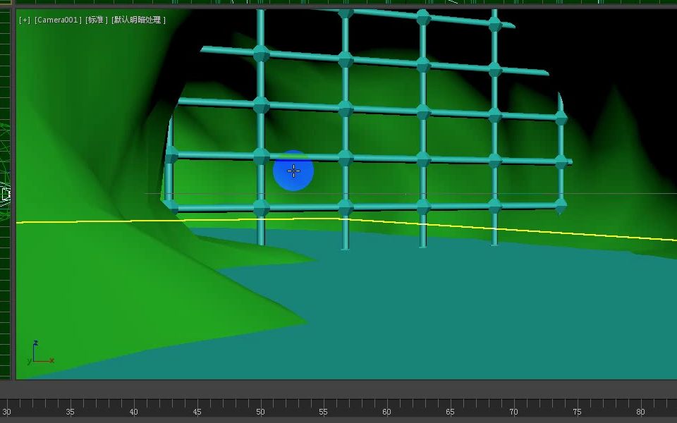 3dsmax洞穴的制作1---弯曲、噪波、晶格等修改器