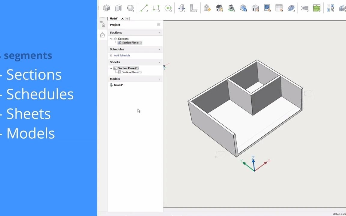 31在BricsCAD BIM中如何使用项目浏览器